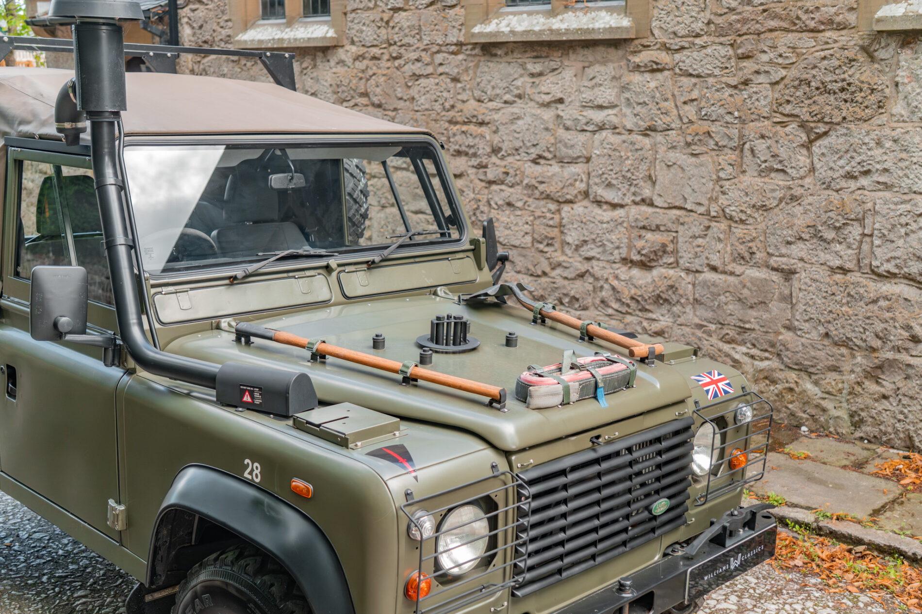 Land Rover Defender 90 300 Tdi XD Wolf Soft Top Winter/Water Variant ...