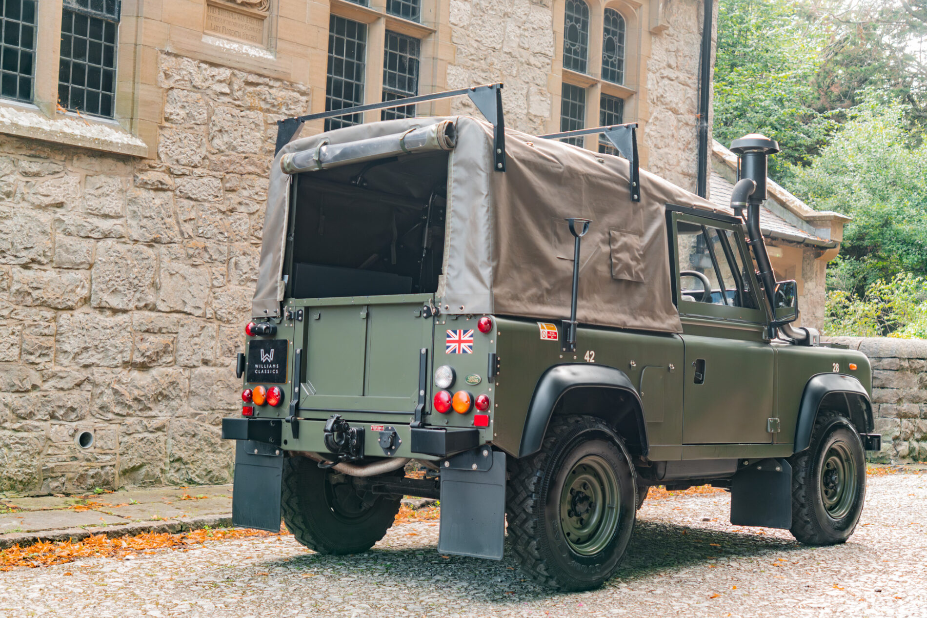 Land Rover Defender 90 300 Tdi XD Wolf Soft Top Winter/Water Variant ...