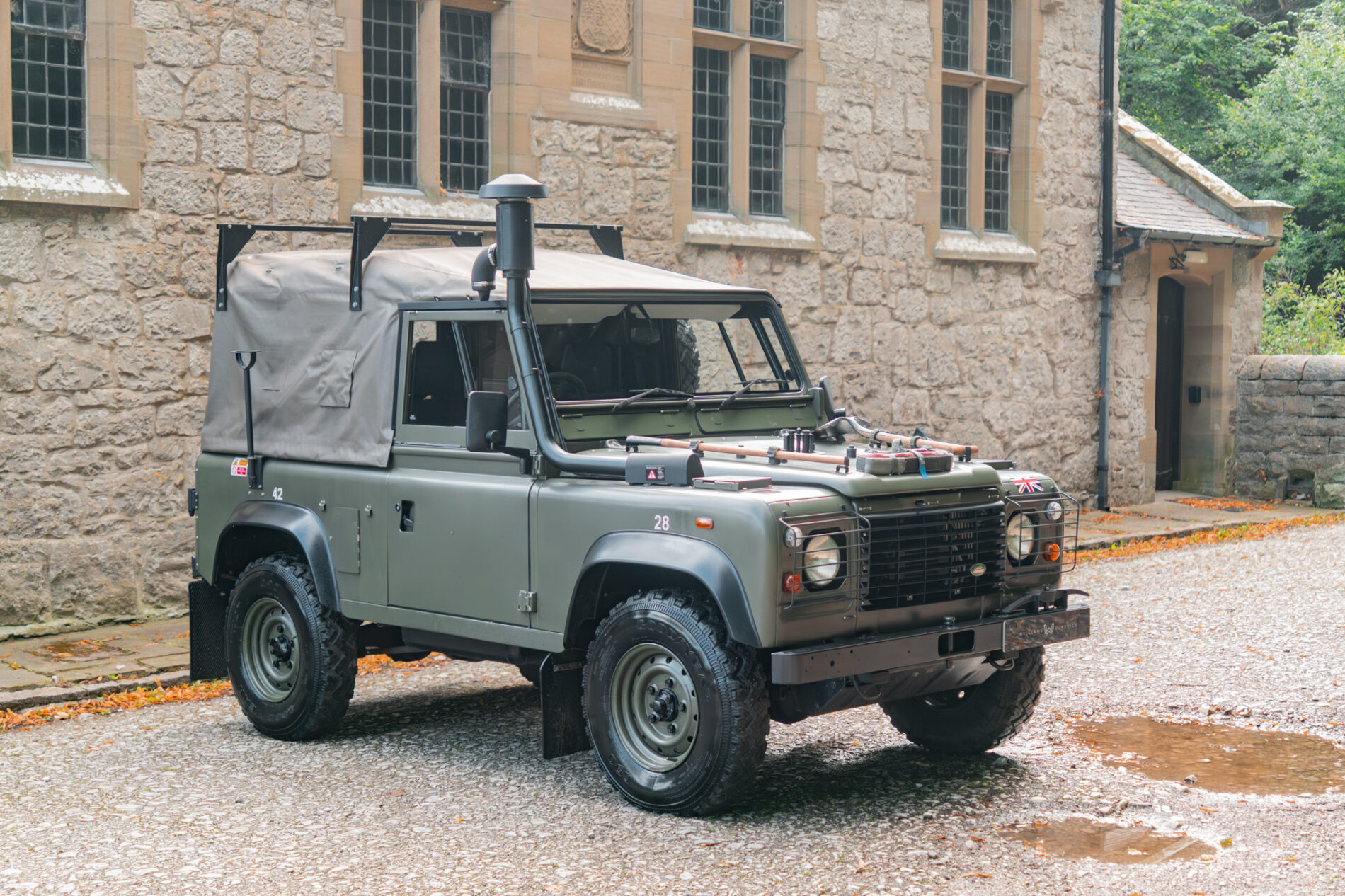 Land Rover Defender 90 300 Tdi XD Wolf Soft Top Winter/Water Variant ...