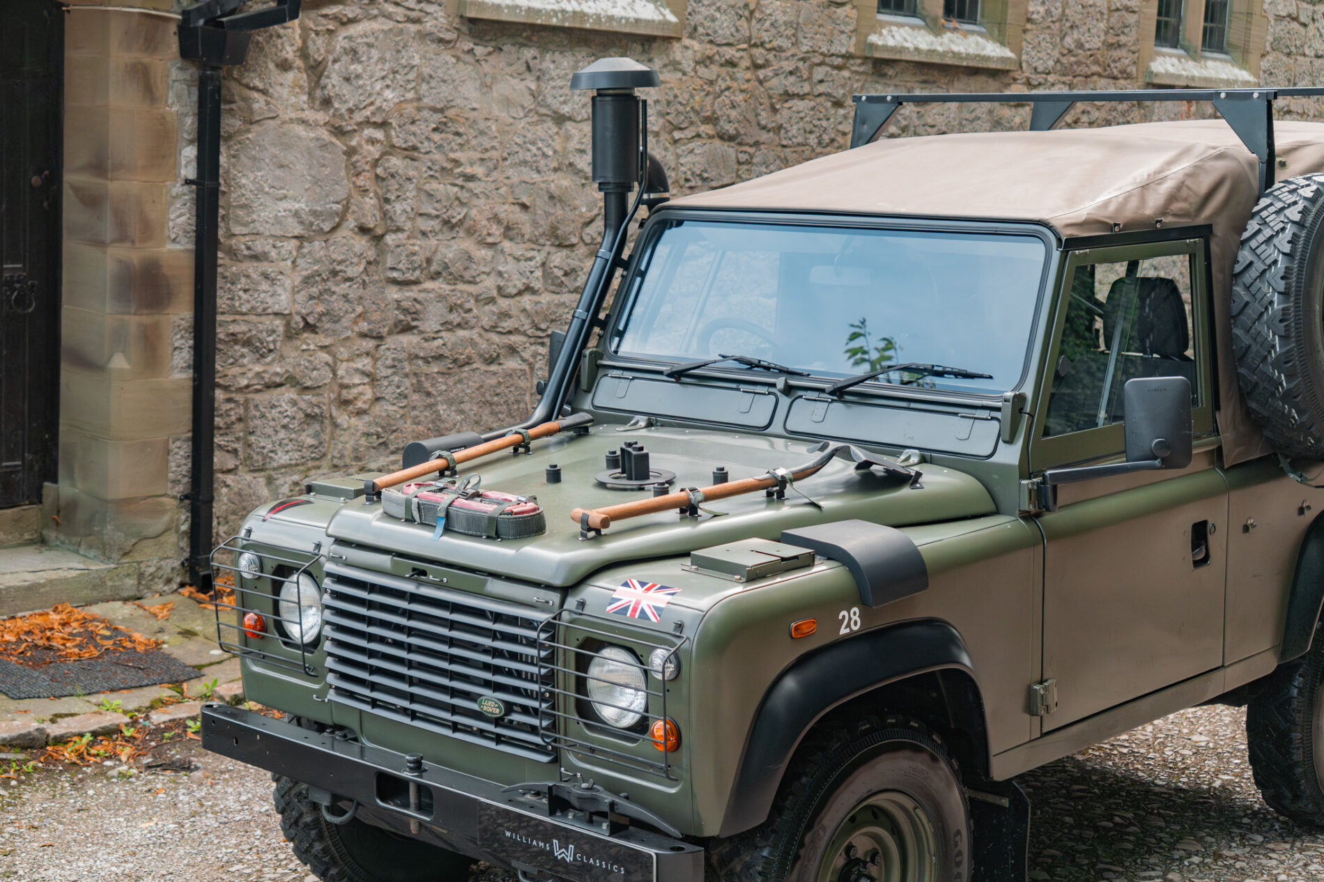 Land Rover Defender 90 300 Tdi XD Wolf Soft Top Winter/Water Variant ...